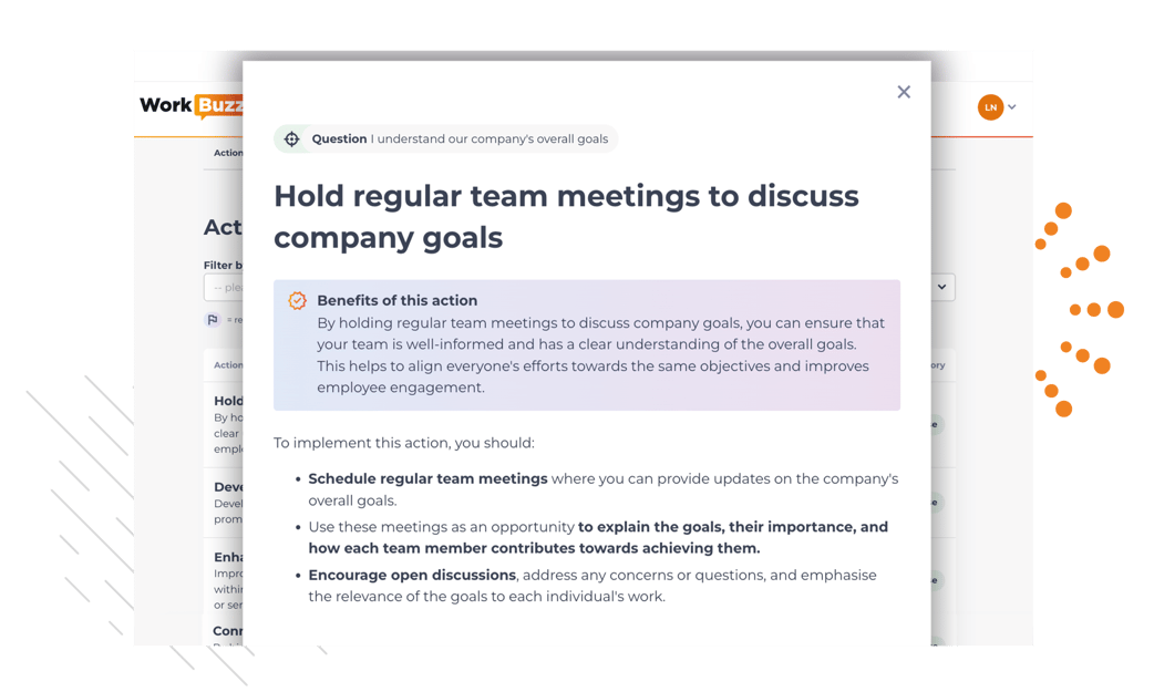 Employee Engagement Action Planning Tool